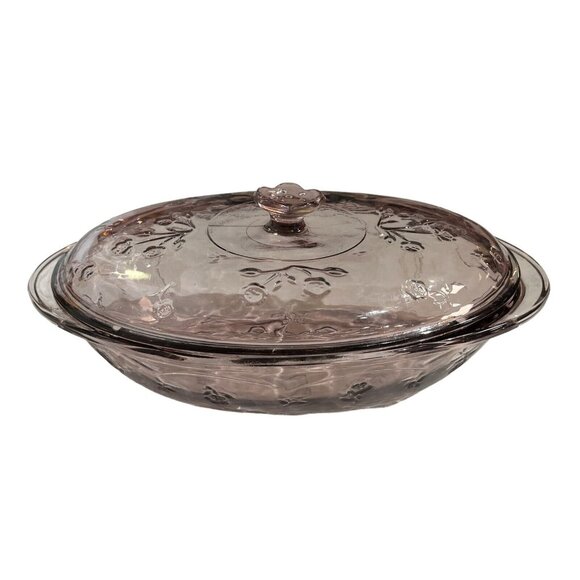 Anchor Hocking | Dining | Vintage Anchor Hocking Savannah Purple ...